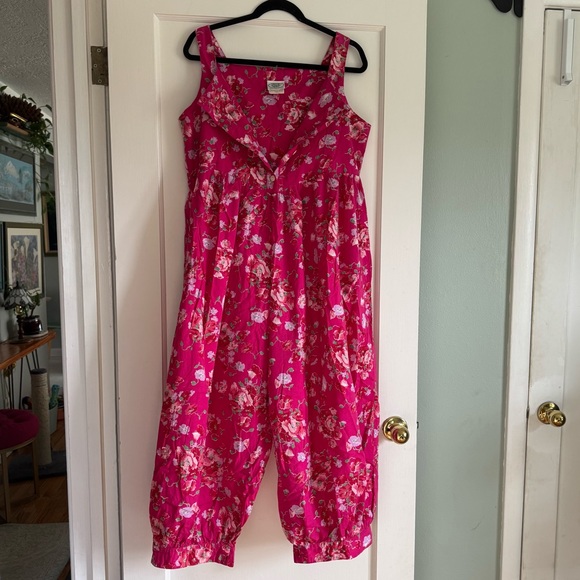 Laura Ashley | Pants & Jumpsuits | Vintage Laura Ashley Jumpsuit | Poshmark